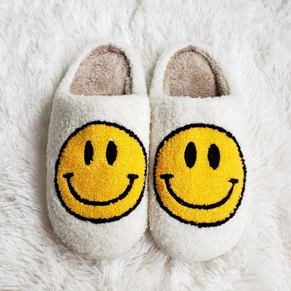 The Be Happy Slippers – AuroraBTQ